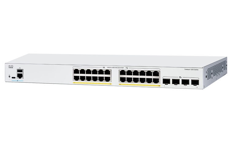 Switch Cisco Catalyst C1200-24T-4G 24-Ports GE, 4 SFP Uplink – CHTECH