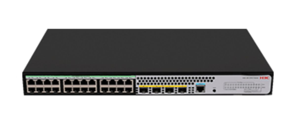 Switch H3C S5120V3-28S-HPWR-LI 24 x 10/100/1000TX, 4 x SFP+ Uplink – CHTECH